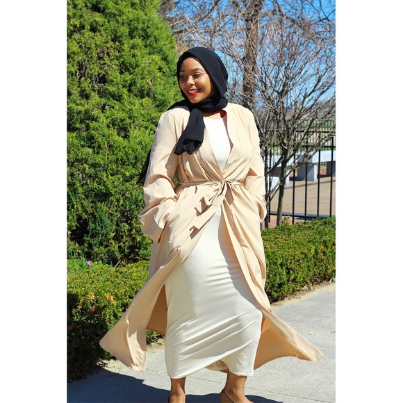Modest Girlz | Dresses | Cream Abaya | Poshmark